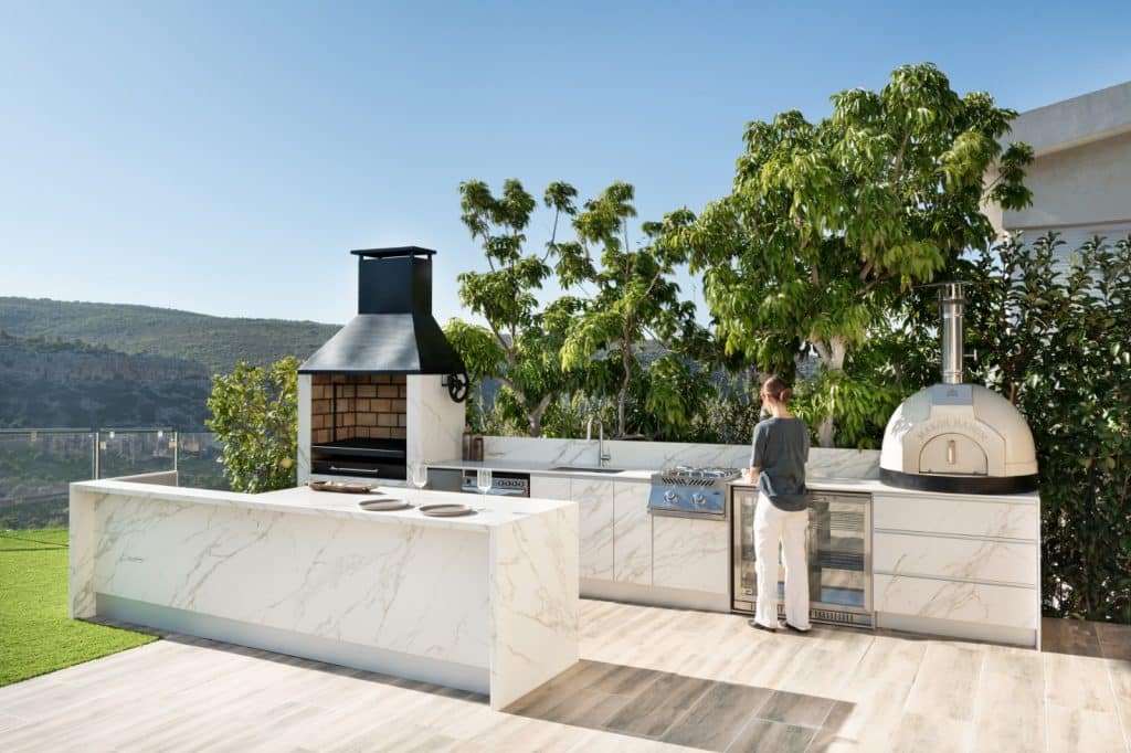 Alumex Outdoor Kitchen - אלומקס מטבחי חוץ - מטבחי גינה מעוצבים מאלומיניום